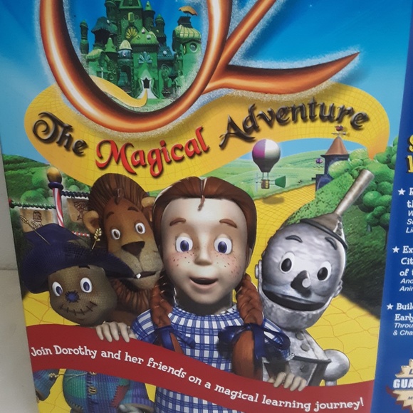 DK | Toys | Vintage 200 Wizard Of Oz Magical Adventure Cd Game Dorling ...
